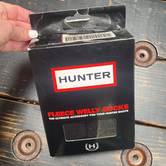 Hunter | Accessories | Hunter Fleece Welly Socks Fits W Size 57 | Poshmark